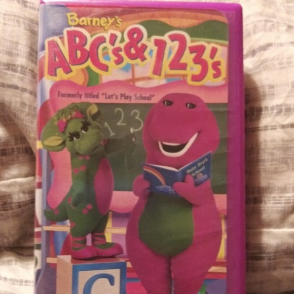 Barney Abc And 123 Vhs
